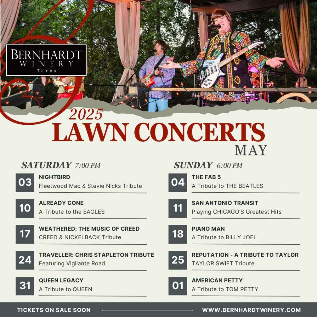 Lawn Concerts - Bernhardt Winery